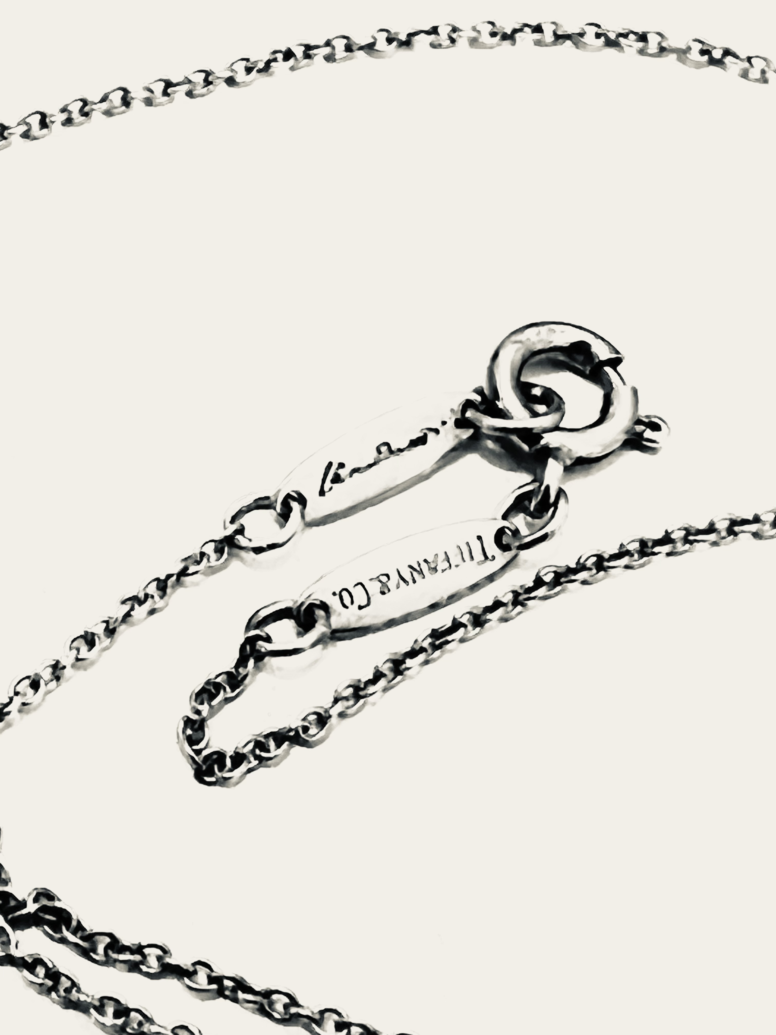 Tiffany&Co. Necklace 4 Clover with Elsa Peretti Signature